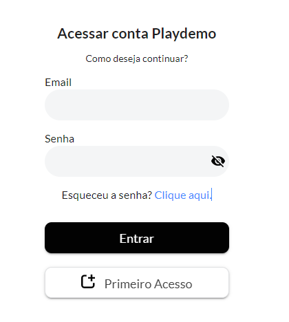Primeiro acesso e login | Sistema de Gestão para o seu estabelecimento ...